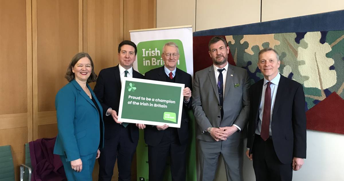 MPs drop in on St Patrick's Day - Irish in Britain