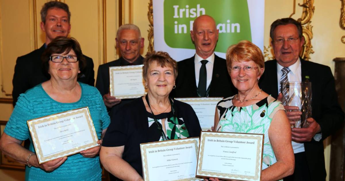 Winners of Irish in Britain’s Volunteer Awards 2019 announced - Irish ...